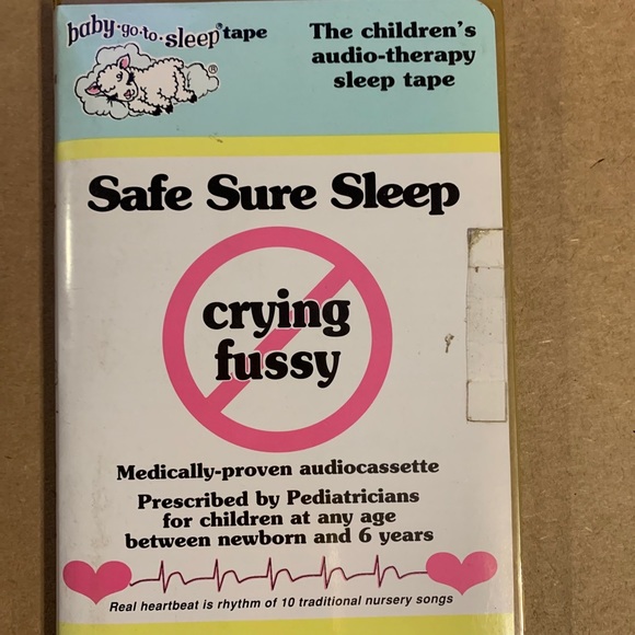 Media | Safe Sure Sleep Calming Cassette Baby Go To Sleep Tape No ...